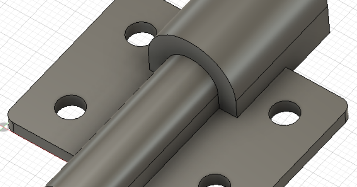 Recliner Pull Mount by Damien Rivera | Download free STL model ...