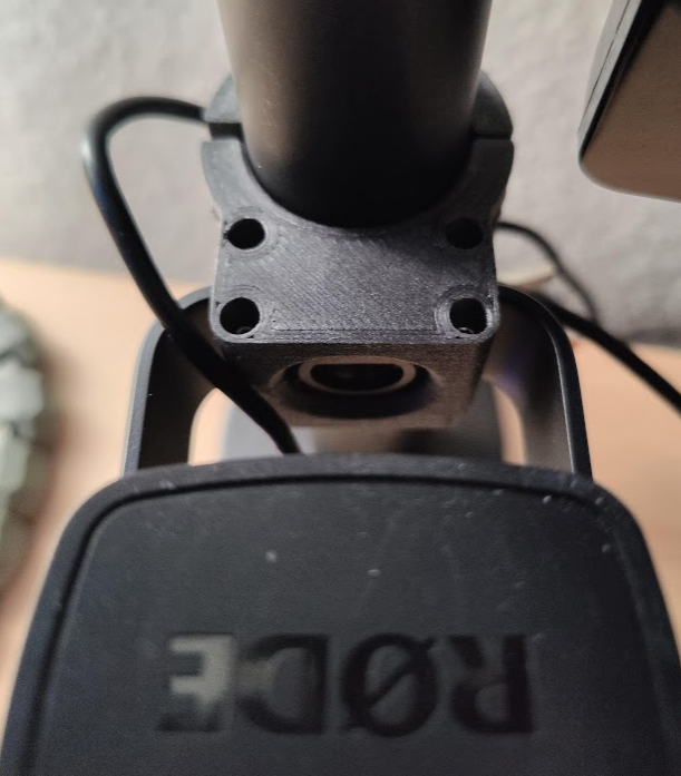 RODE NT USB mini holder for d35mm display holder by AndresDesigns ...