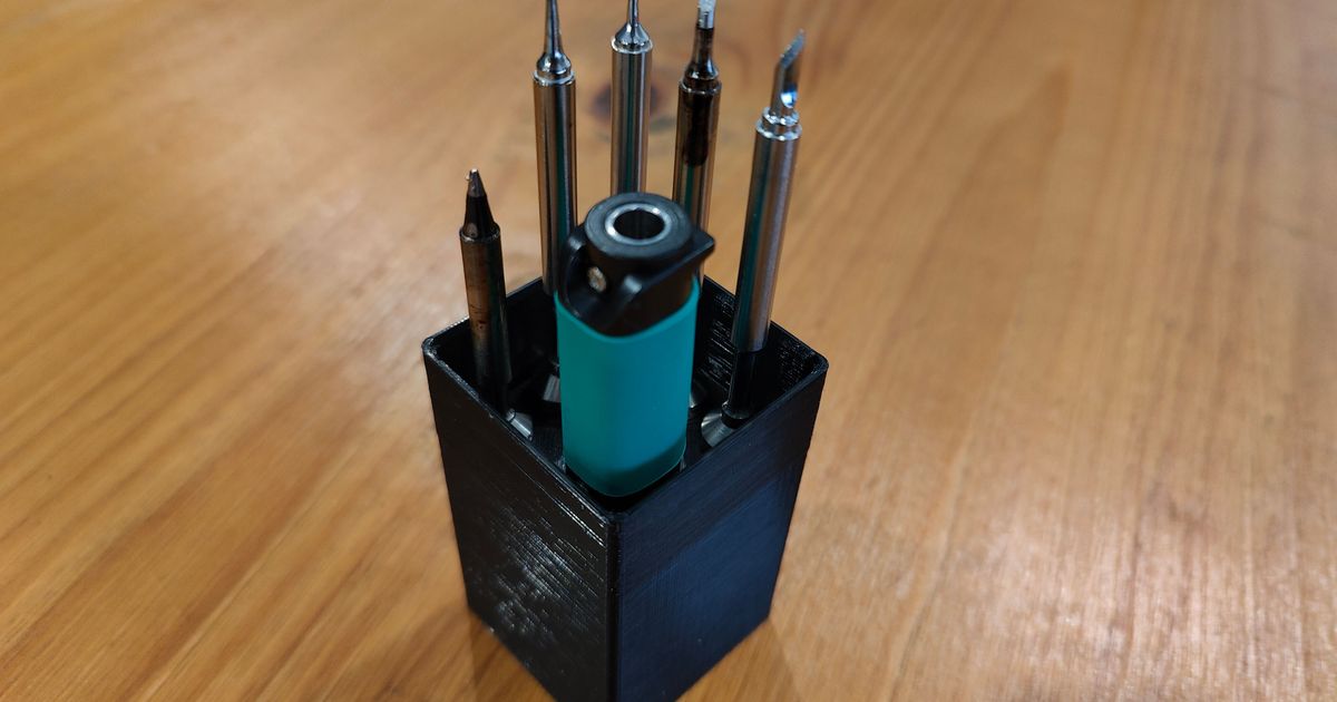 Pinecil Holder by John Doe | Download free STL model | Printables.com