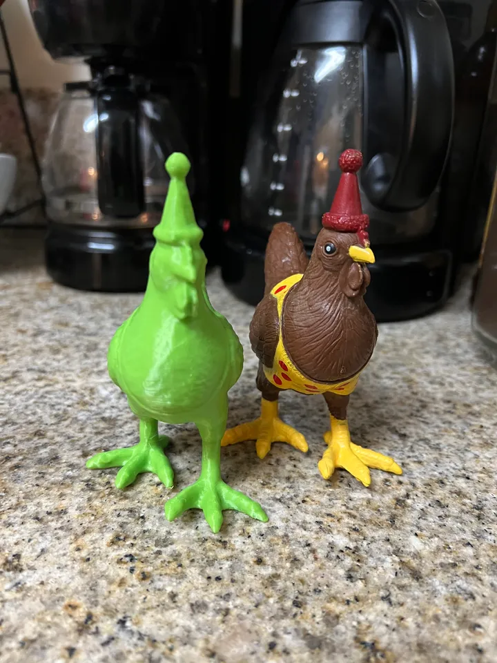 Party Chicken by J_Cross | Download free STL model | Printables.com