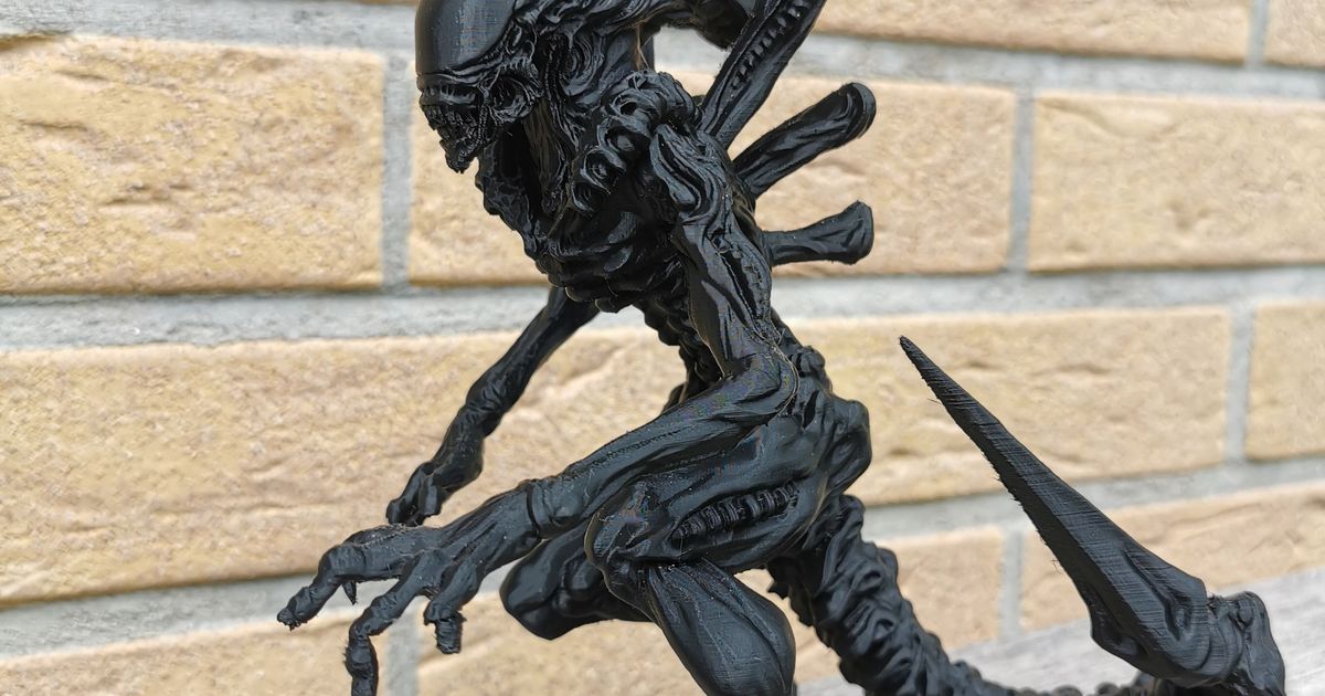 Alien by pino1021 | Download free STL model | Printables.com