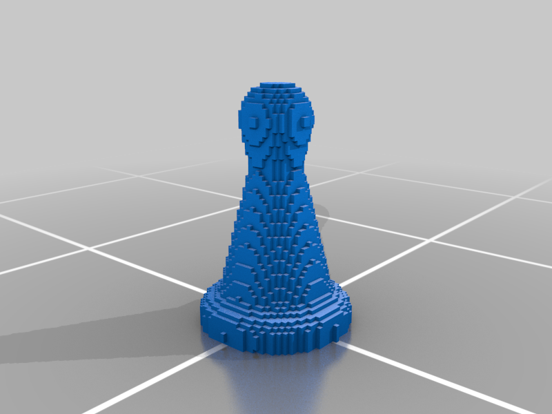 Blocky chess set by owen Harriman | Download free STL model ...