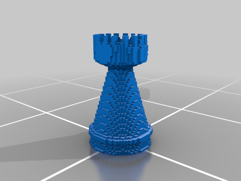 Blocky chess set by owen Harriman | Download free STL model ...