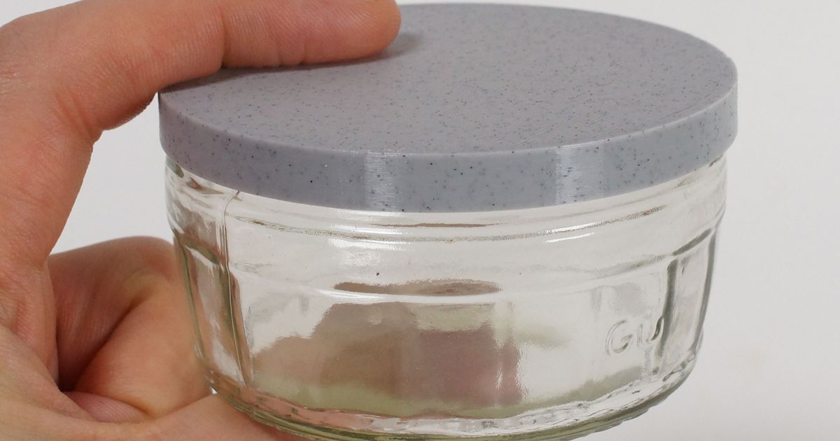 Gu Pot Lid by Maker Tales | Download free STL model | Printables.com
