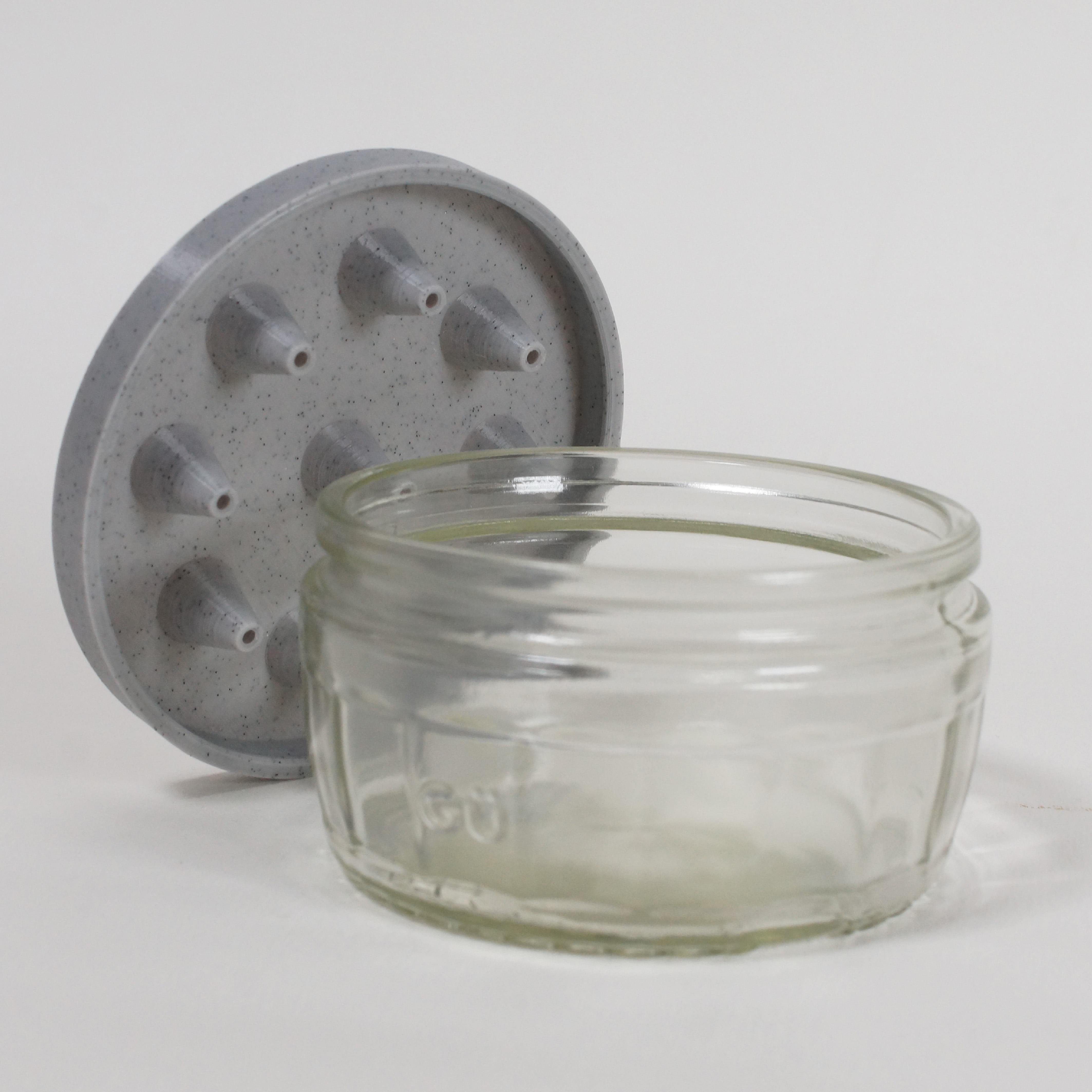 Fruit Fly Trap using "Gu" Jar Pot by Keep Making | Download free STL ...