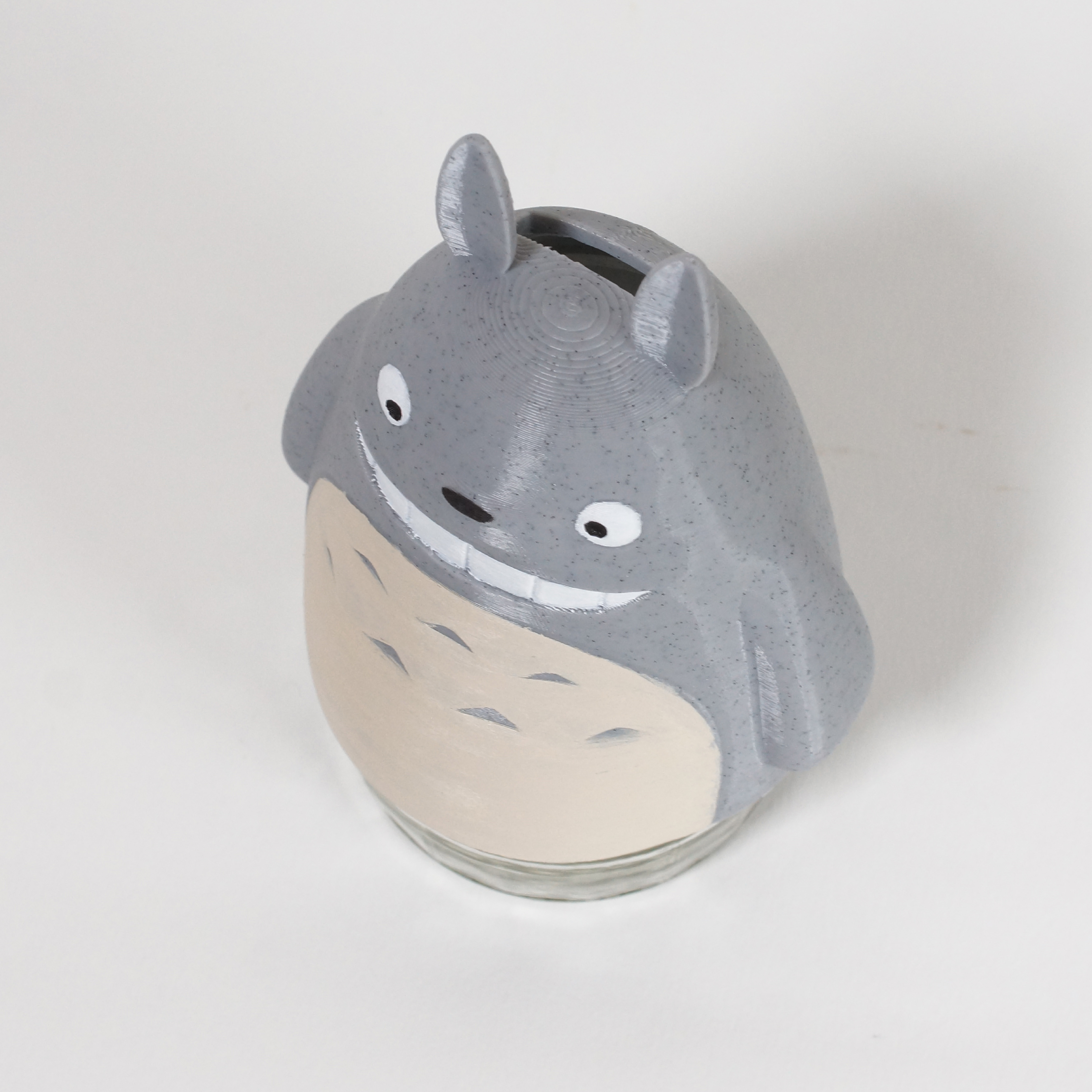 Totoro "Gu" Jar Pot Piggy Bank by Keep Making | Download free STL model ...