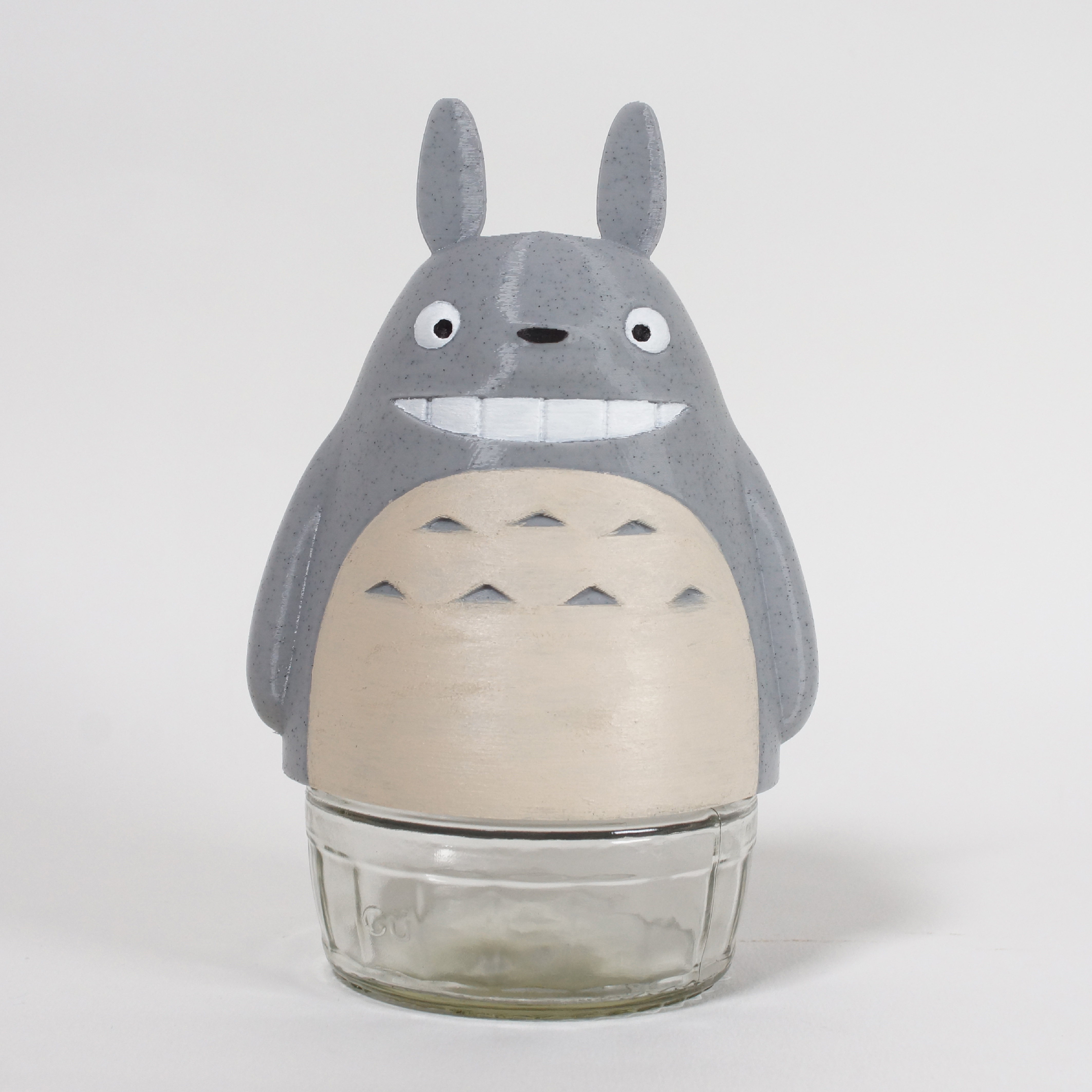 Totoro "Gu" Jar Pot Piggy Bank by Keep Making | Download free STL model ...