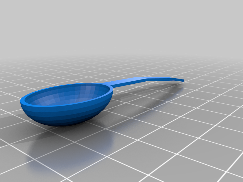 Z3DP Spoon by Zachary3Dprints | Download free STL model | Printables.com