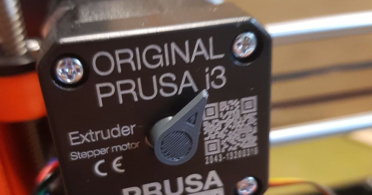 Extruder Motor rotation indicator by nick | Download free STL model ...