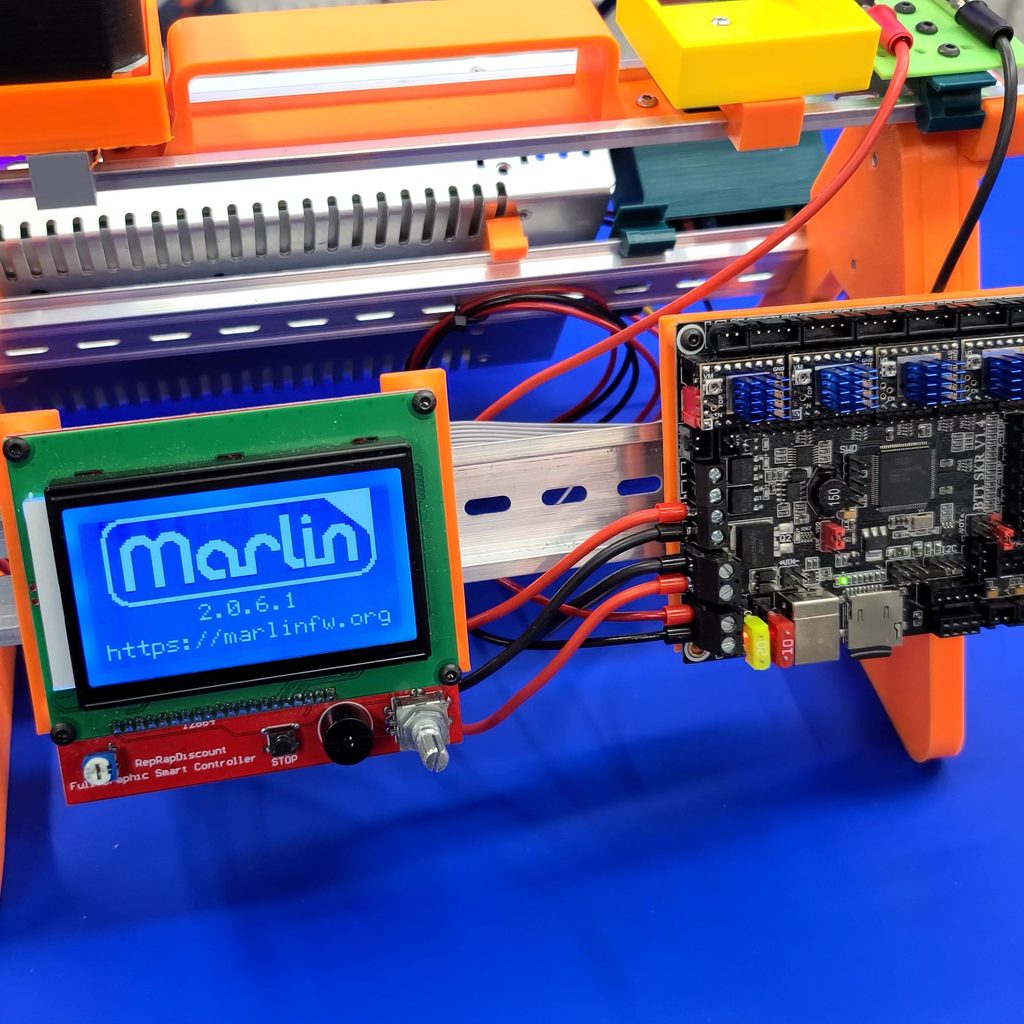 3D Printer Test Bench & DIY Electronics Models for DIN Rails by Makers ...