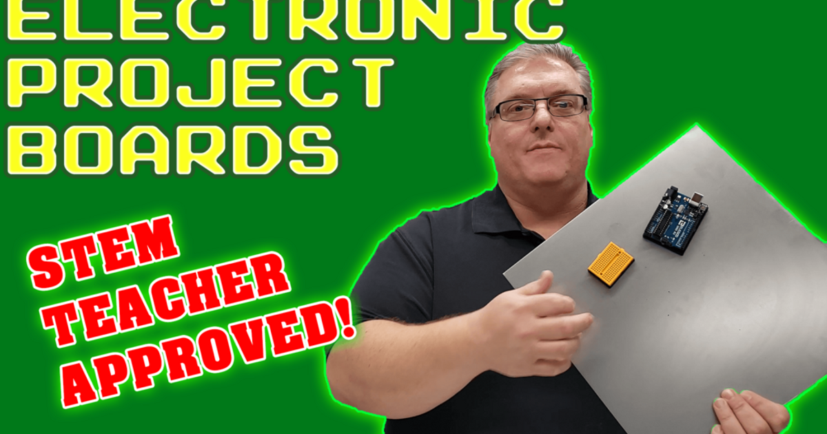 Magnetic Electronic Project Boards by Makers Mashup | Download free STL ...