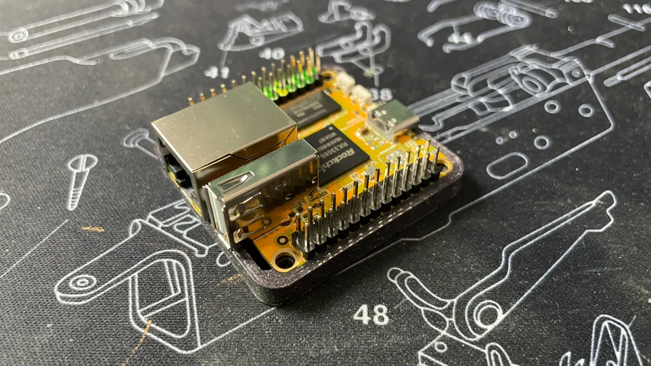 RADXA Rock Pi S - Case by Valentino Hesse | Download free STL model ...