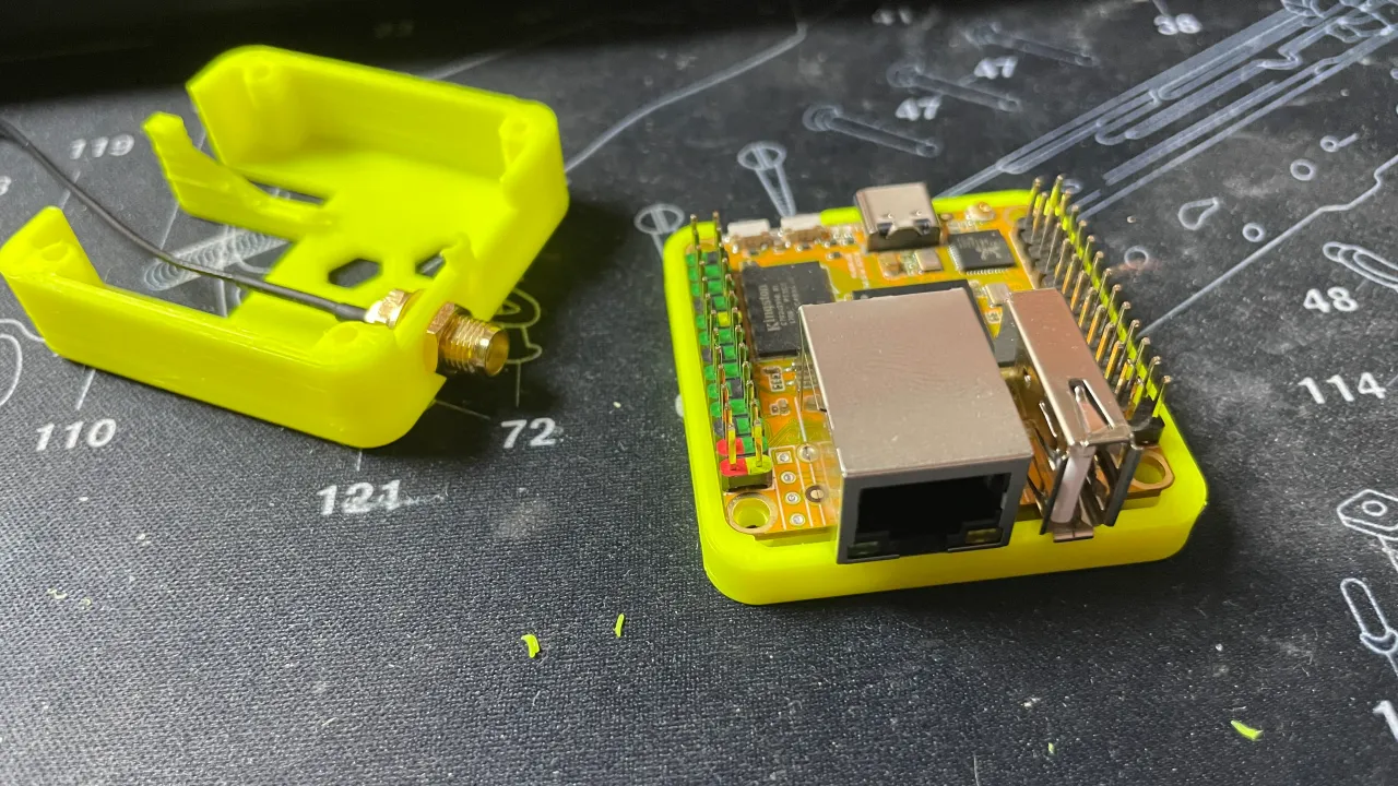 RADXA Rock Pi S - Case with WIFI antenna by Valentino Hesse | Download ...