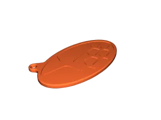 Subaru Key Chain by StayPuft11 | Download free STL model | Printables.com