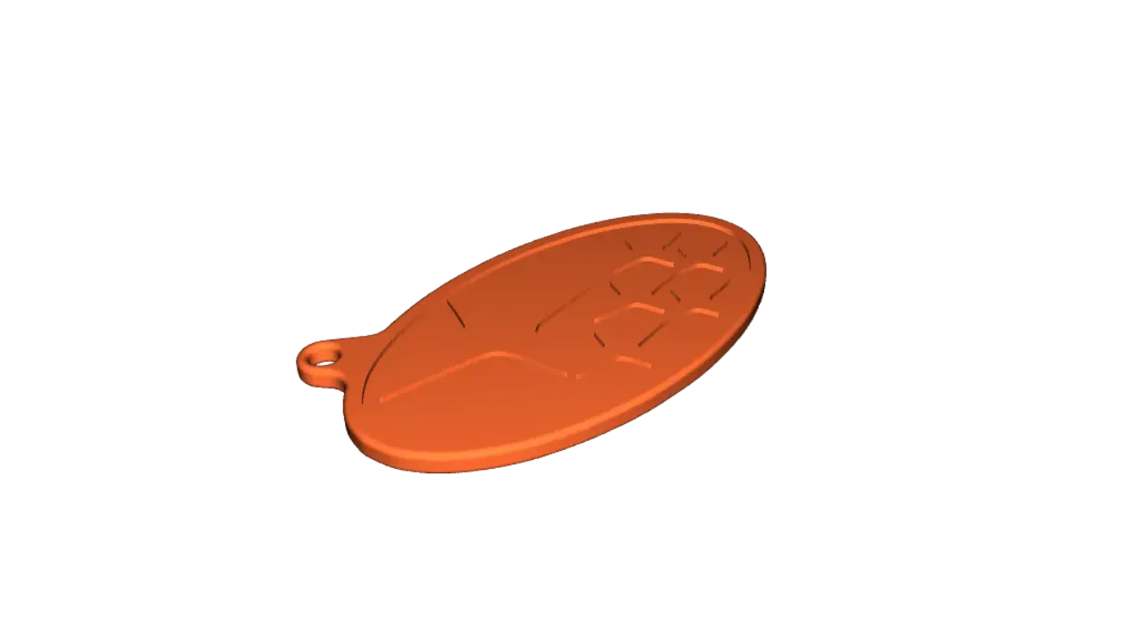 Subaru Key Chain by StayPuft11 | Download free STL model | Printables.com