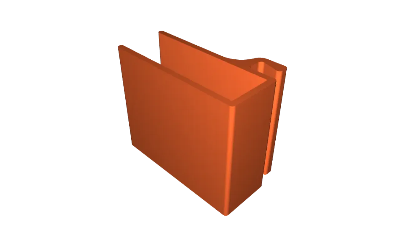 Door hanger for box fan by Liwanu | Download free STL model ...