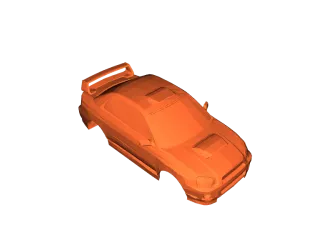 Sarubaru Ympreza -Turbo Racing Body Shell 1:76 (Gen2) by lim33 ...
