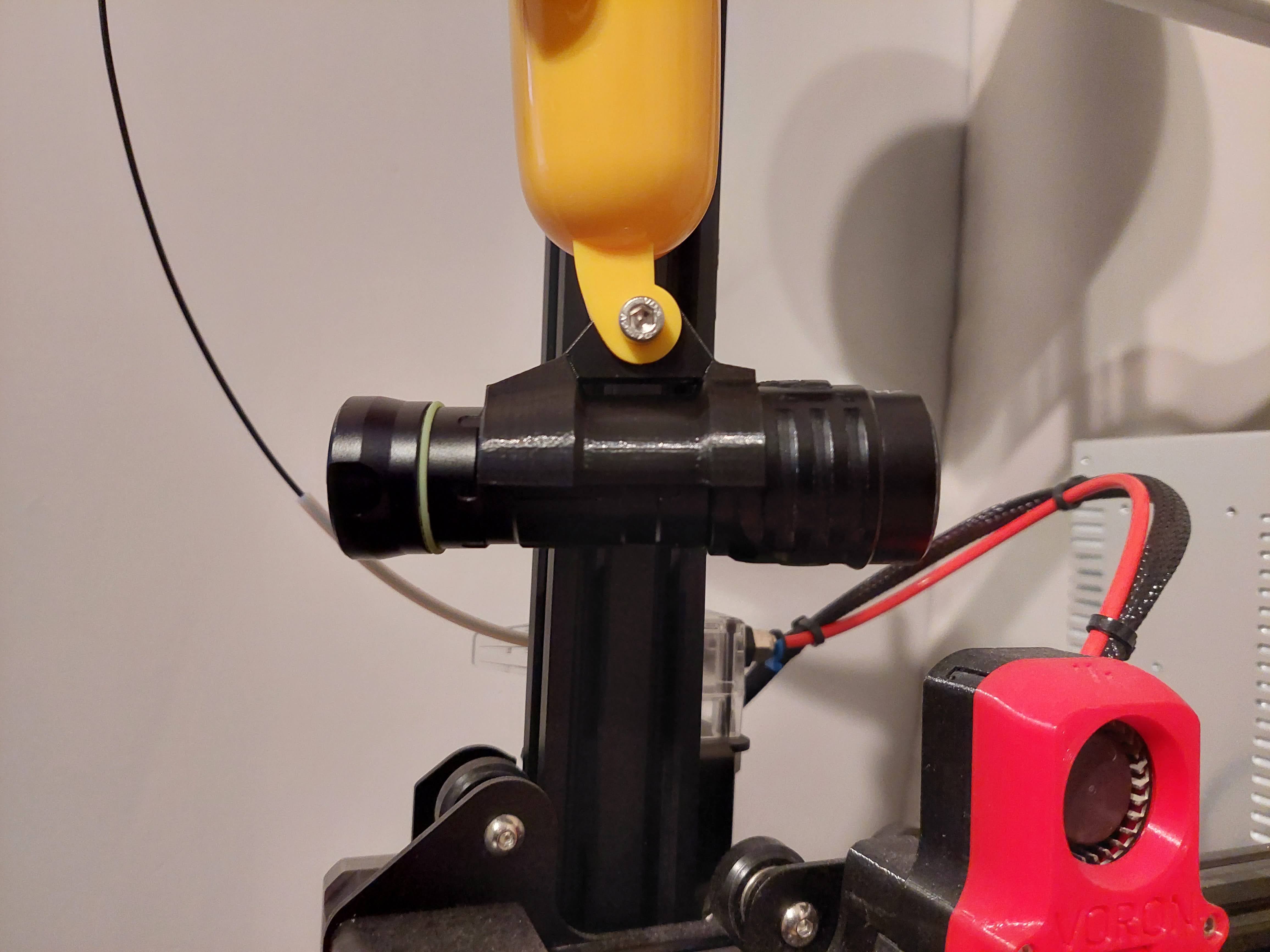 Sofirn IF25A flashlight gopro mount by KarolNI | Download free STL ...