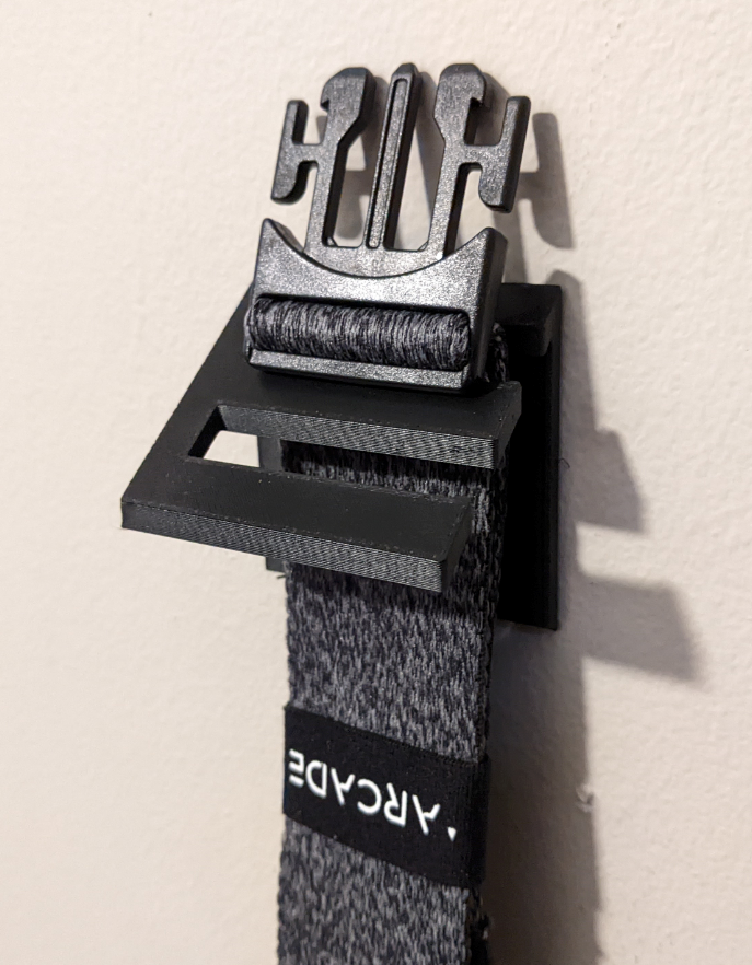Wall Mounted Belt Hook by sourdoge | Download free STL model ...