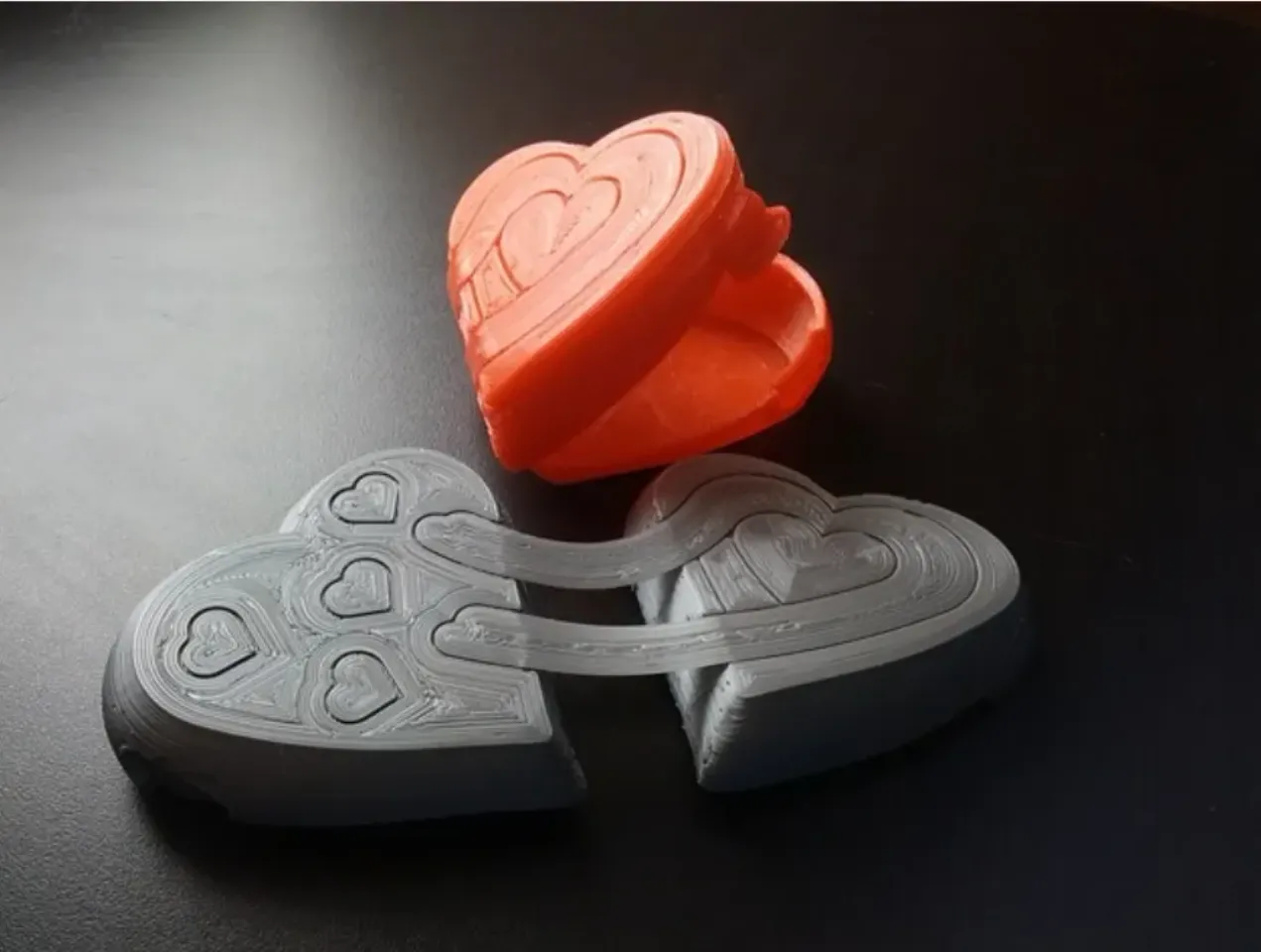 Cute Heart Container by AntOfGods | Download free STL model ...