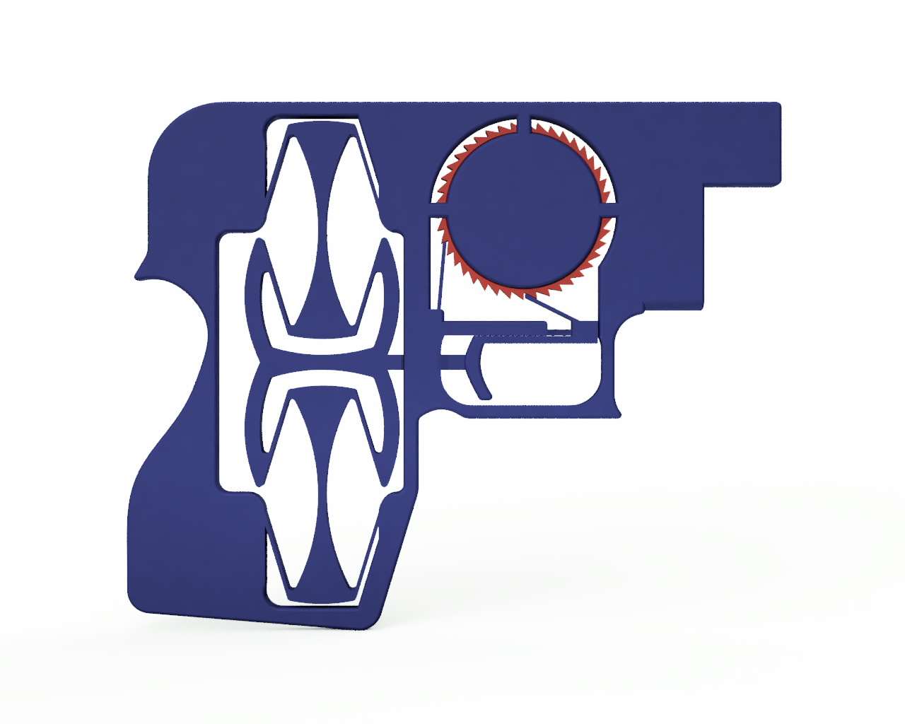 Click Clack Toy Gun - Print-In-Place by Spool Designs | Download free ...