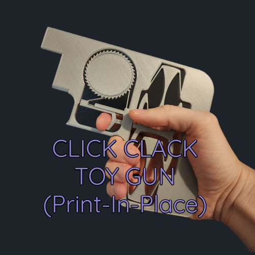 Click Clack Toy Gun - Print-In-Place by Spool Designs | Download free ...