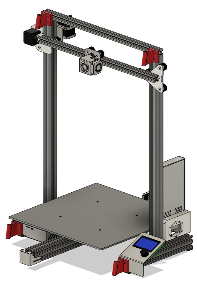 Ender 400 XL Z Brace by Rygus43 | Download free STL model | Printables.com Ender 400 XL Z Brace by Rygus43 | Download free STL model | Printables.com