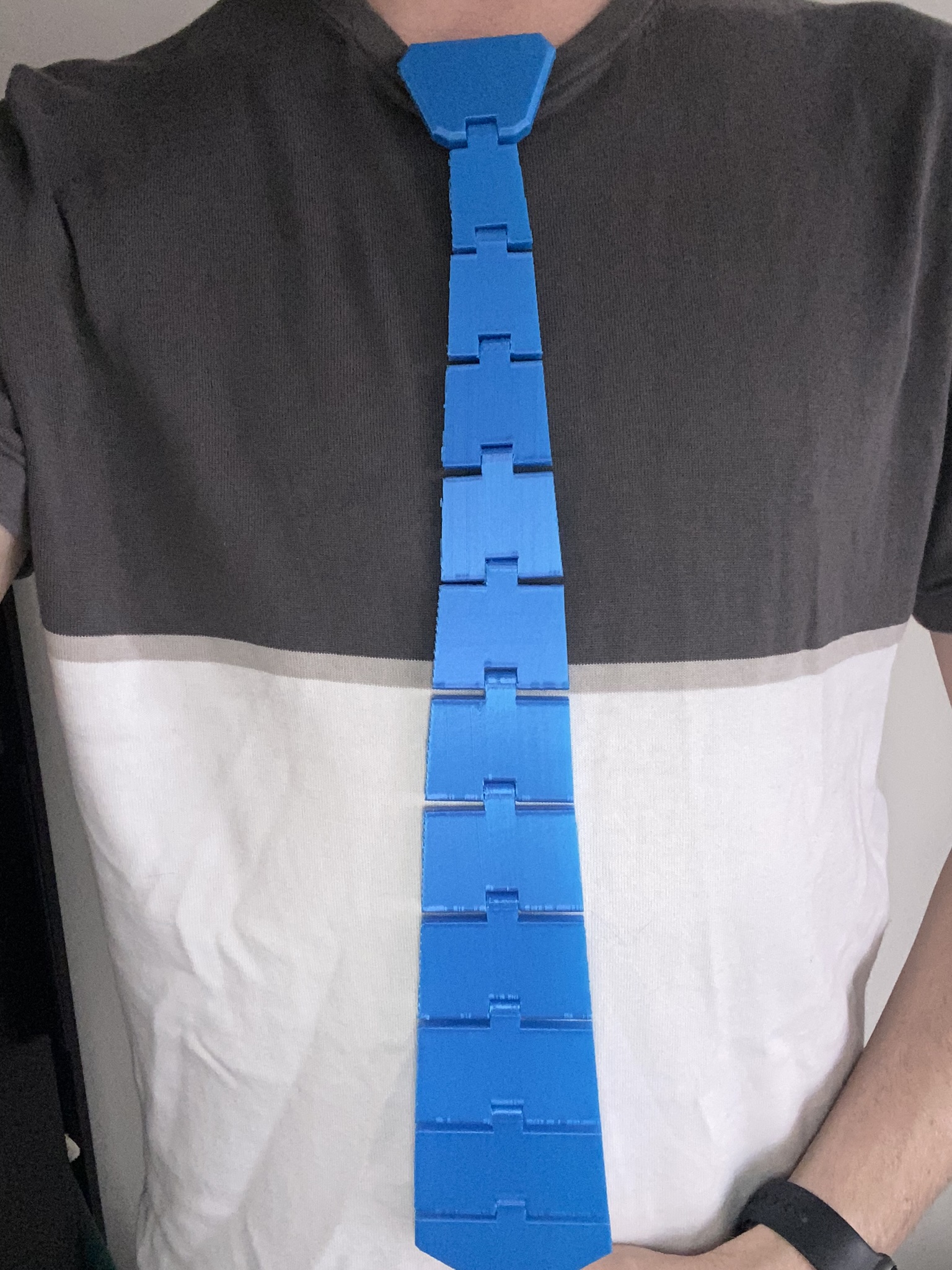 Articulated tie (STEP file included) by Richard | Download free STL ...