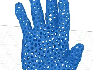 Voronoi hand by Stef | Download free STL model | Printables.com