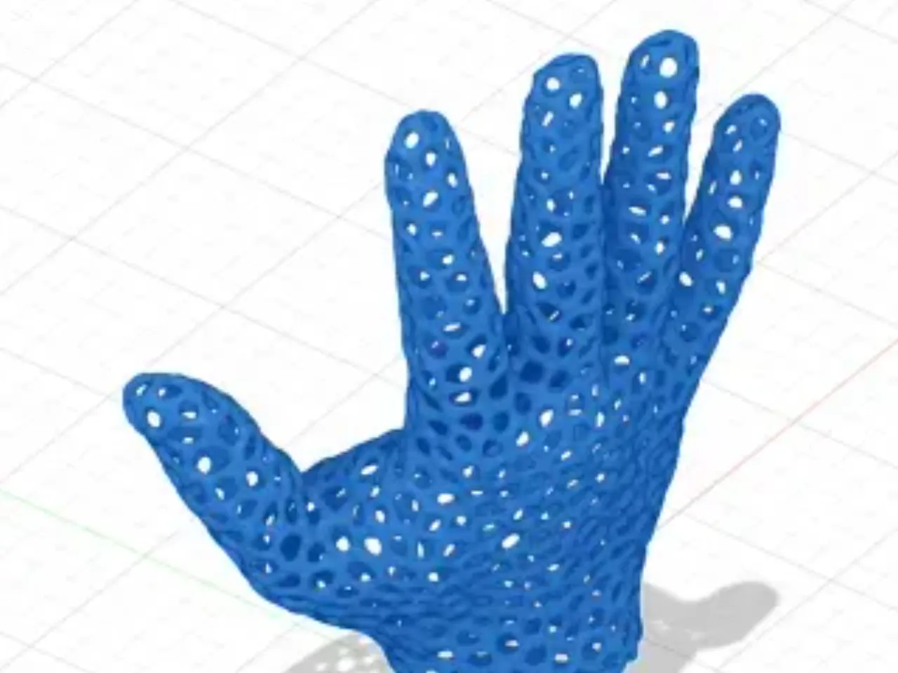 Voronoi hand by Stef | Download free STL model | Printables.com