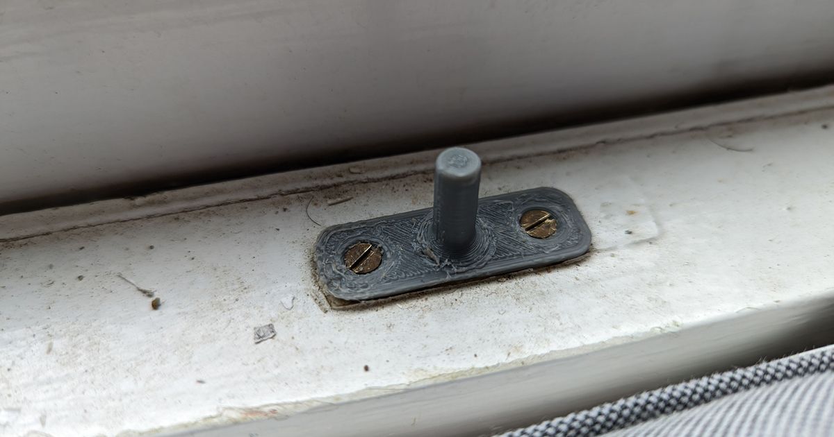 Window Posts by Nicola Falciani | Download free STL model | Printables.com