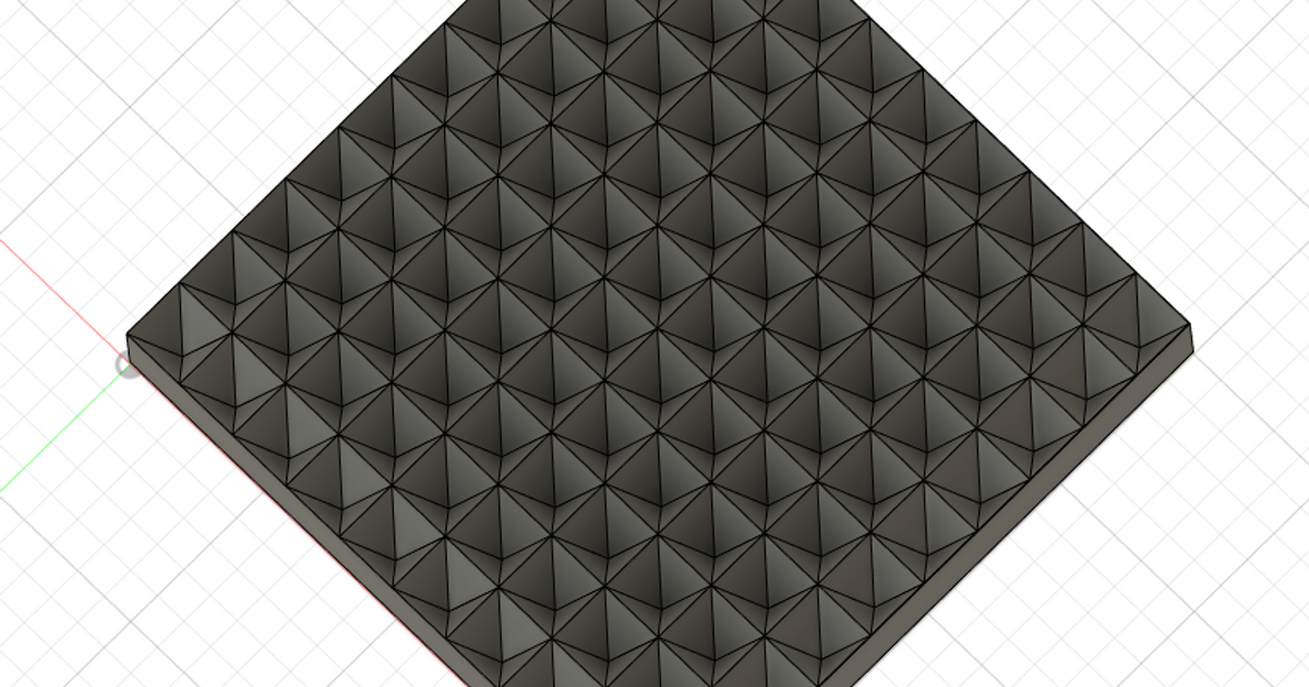 Artistic reversed Spiked Tile by SlothWoodwork | Download free STL ...