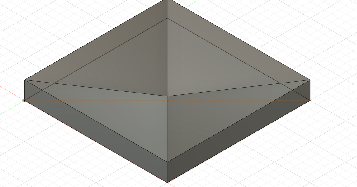 Artistic reversed Pyramid Tile by SlothWoodwork | Download free STL ...