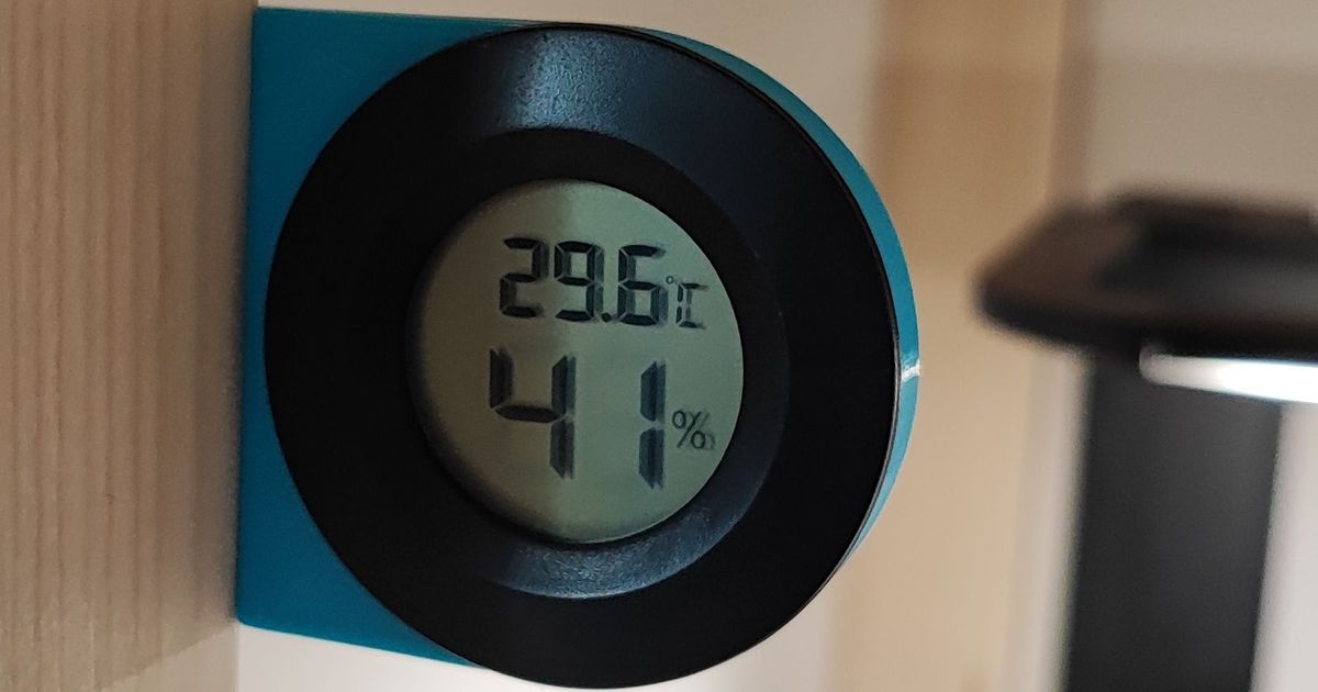 Universal Temp / Humidity Sensor holder by Mario Dittrich | Download ...