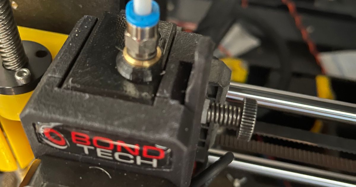 Bondtech Filament Sensor Cover (Bowden Tube) by Beelsebob | Download ...