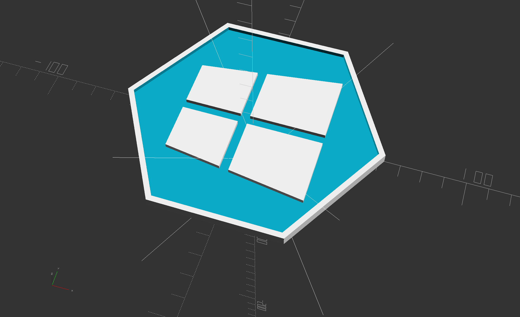 Hexagonal logo-tiles for server-racks, fridges and pc-cases by zeus ...