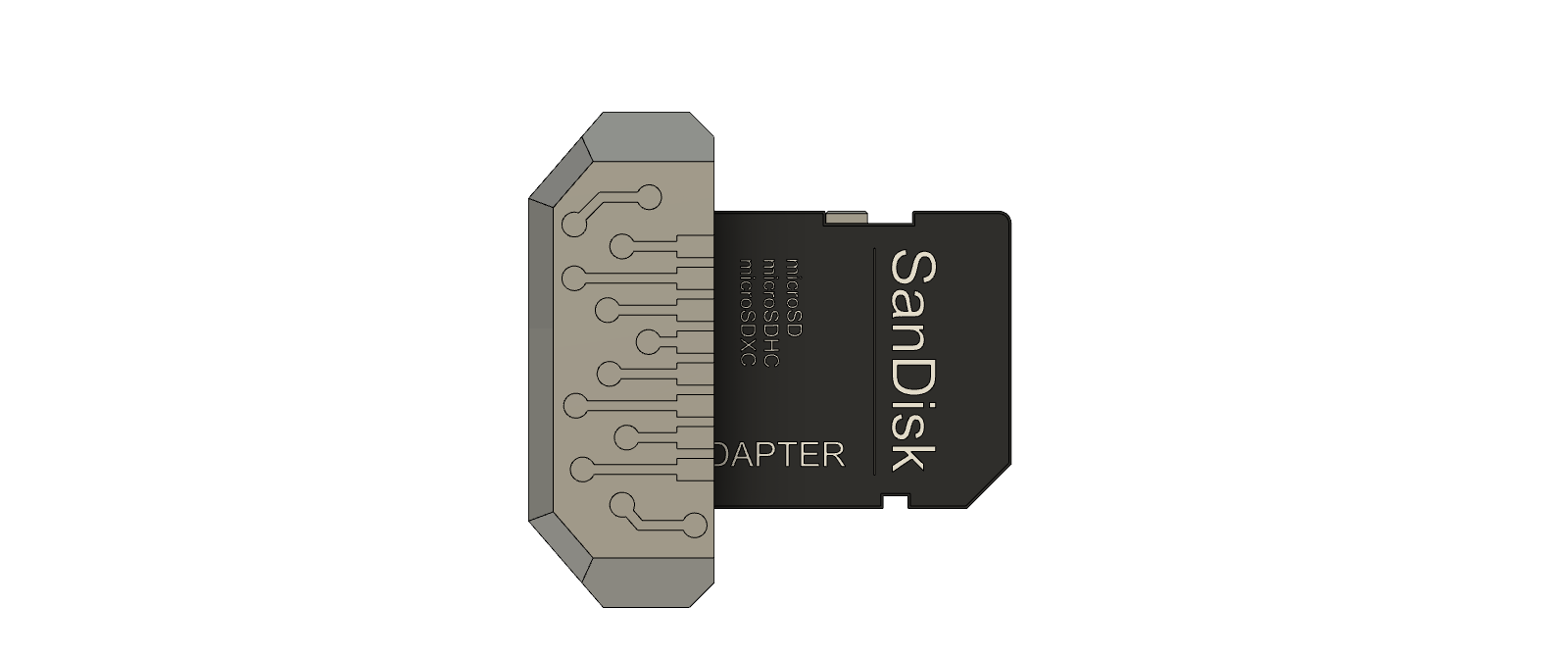 Circuit Sd Slot by mc2_project3d | Download free STL model | Printables.com