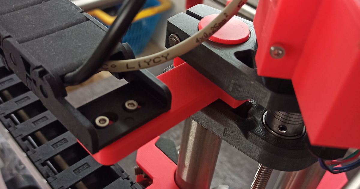 MPCNC Primo F 25mm Holder for dragchain / Halter für Schleppkette by ...