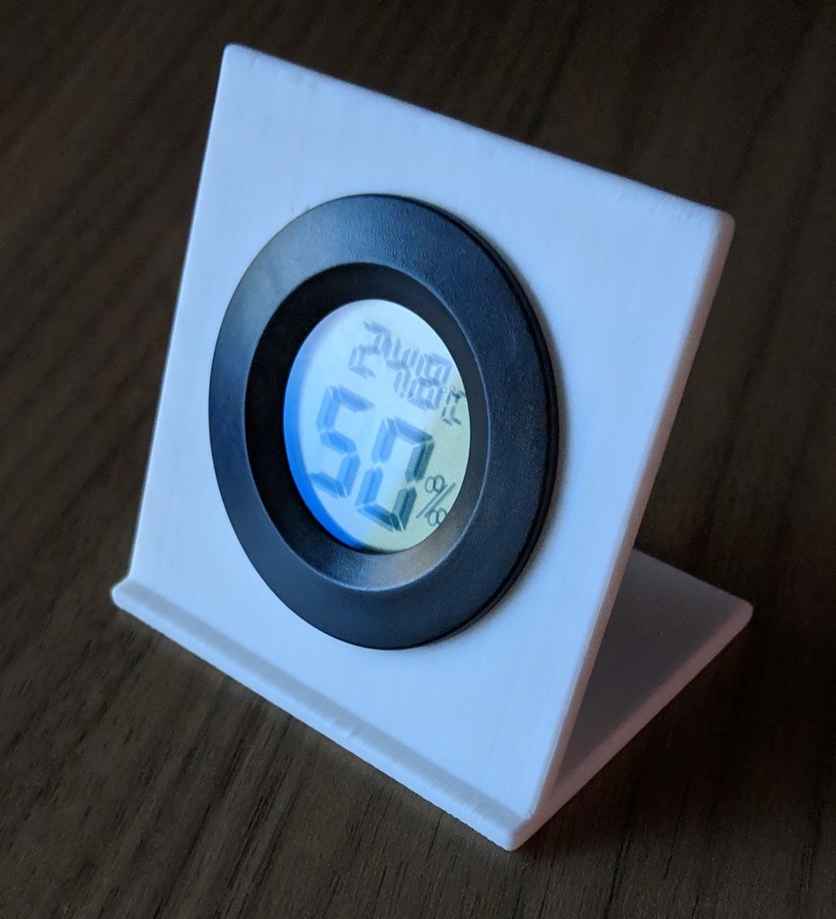 hygrometer-stand by melgish | Download free STL model | Printables.com