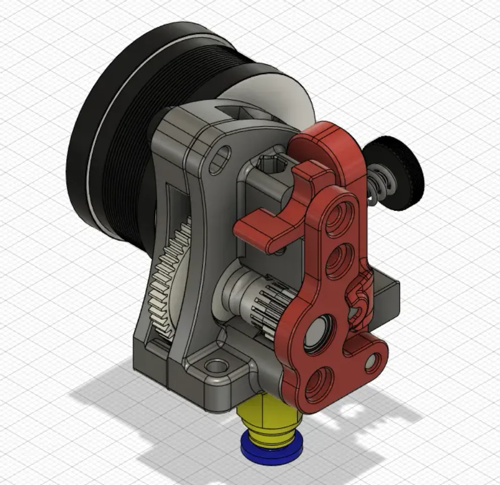 Sailfin Extruder(Remix) by SIVIS | Download free STL model | Printables.com