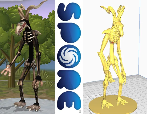 SPORE™ Nightwalker by V vix | Download free STL model | Printables.com