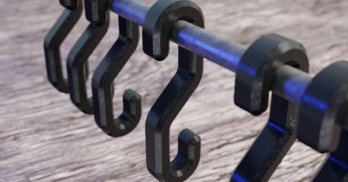 Beautiful Simple Hook for Clothing and Bags by Lucky Resistor ...