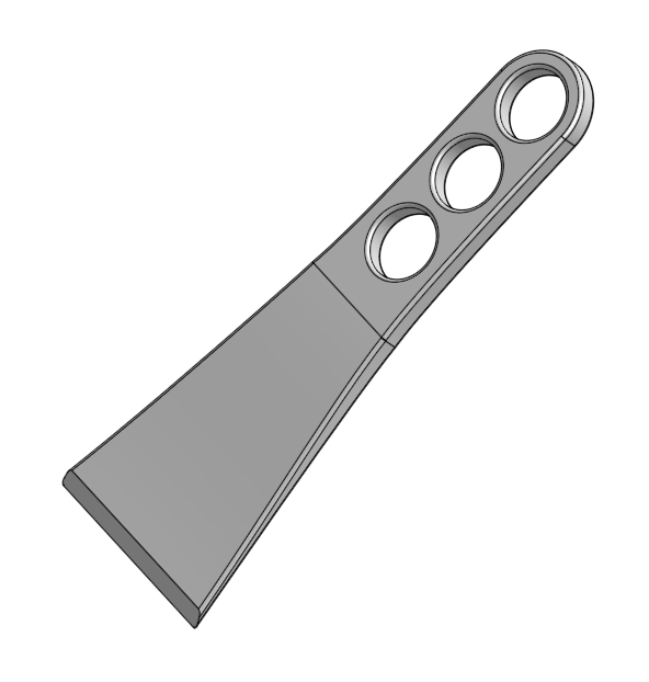 Scraper for Build Plate - Version 1 by kaje | Download free STL model ...