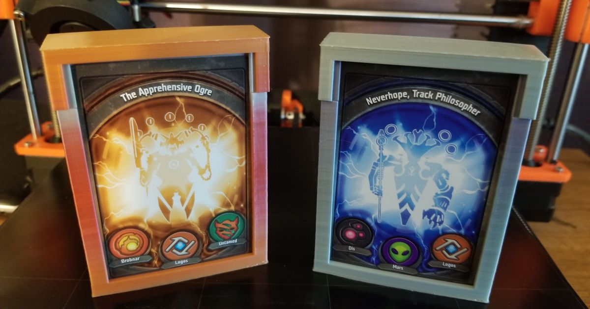Keyforge Deck Holders works with 2.5" x 3.5" cards by Private Butts ...