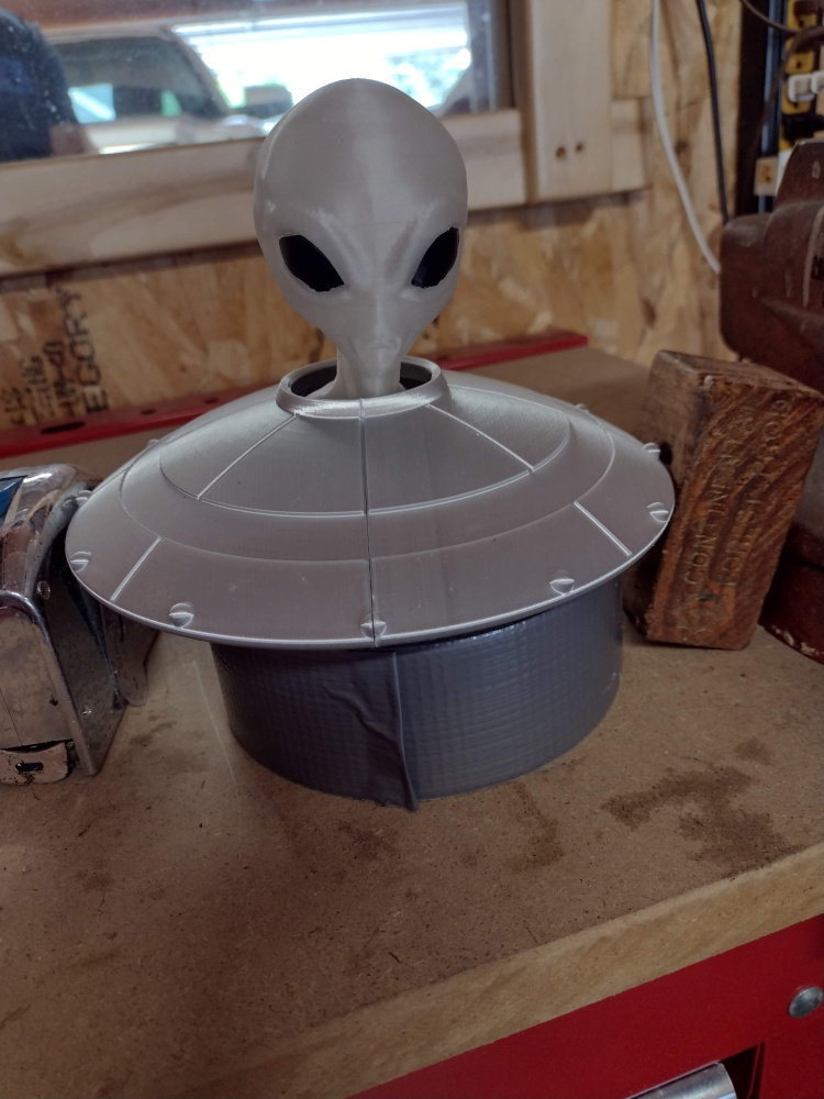 Alien UFO by ecm1974 | Download free STL model | Printables.com