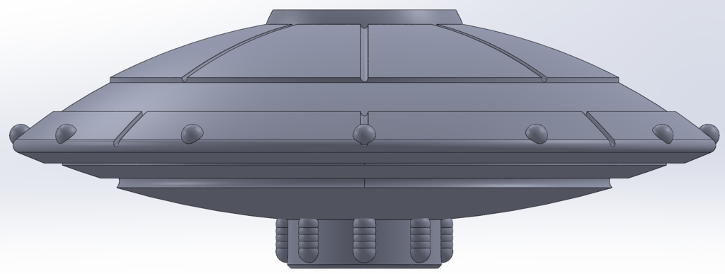 Alien UFO by ecm1974 | Download free STL model | Printables.com
