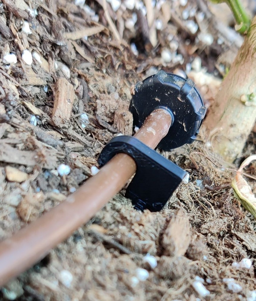 1/4 inch landscape tubing spike for garden by Route3d6 | Download free ...