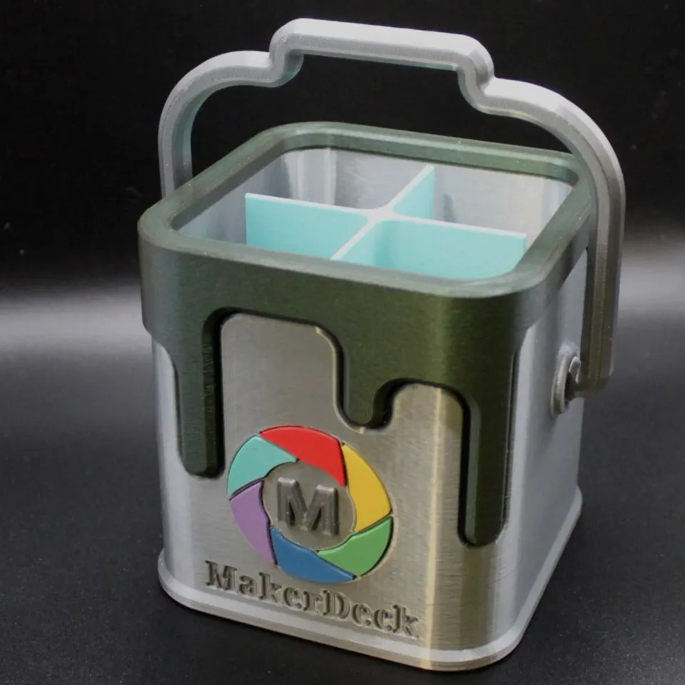 MakerDeck Drippy Pail by K2_Kevin | Download free STL model ...
