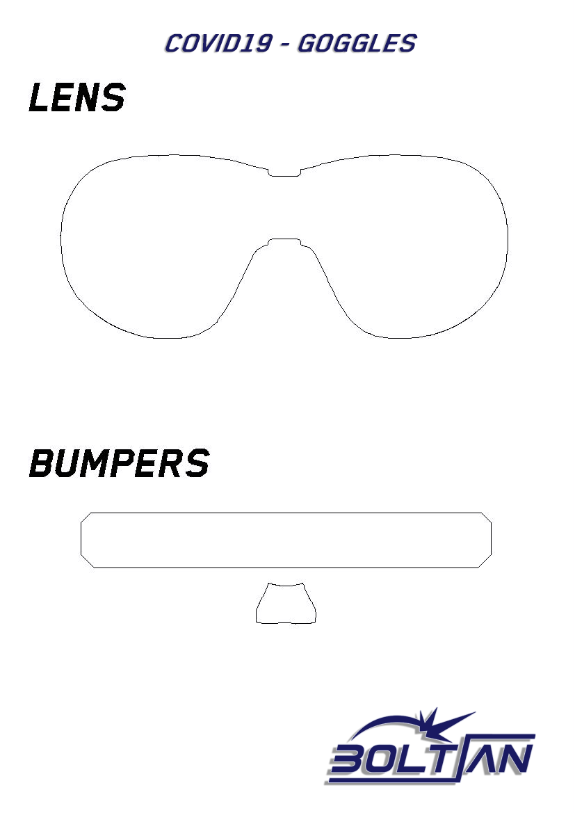 COVID-19 - Boltian Goggles by Boltian | Download free STL model ...