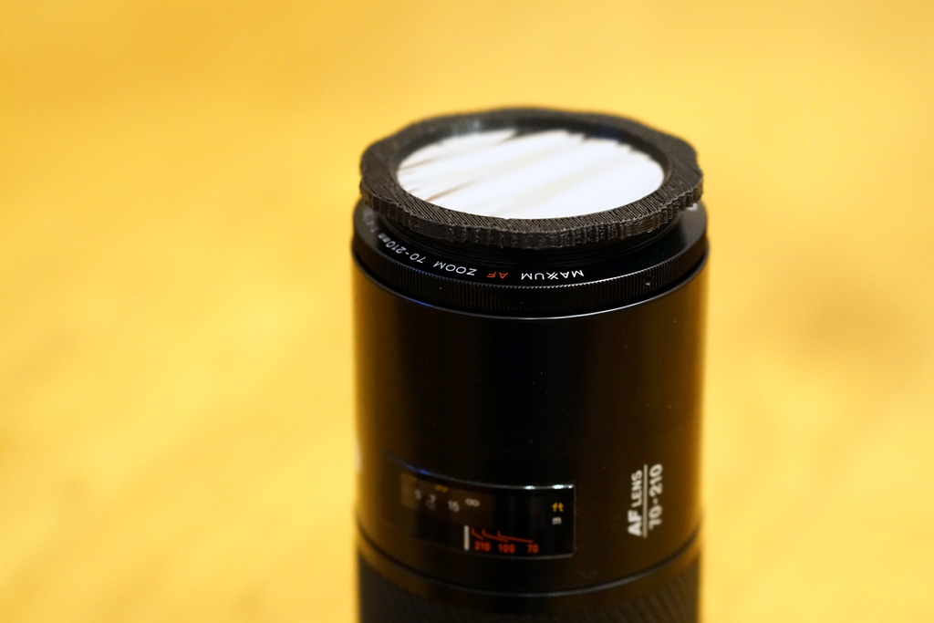 3D-Printed Screw-In Lens Filter Holder by ProfHankD | Download free STL ...